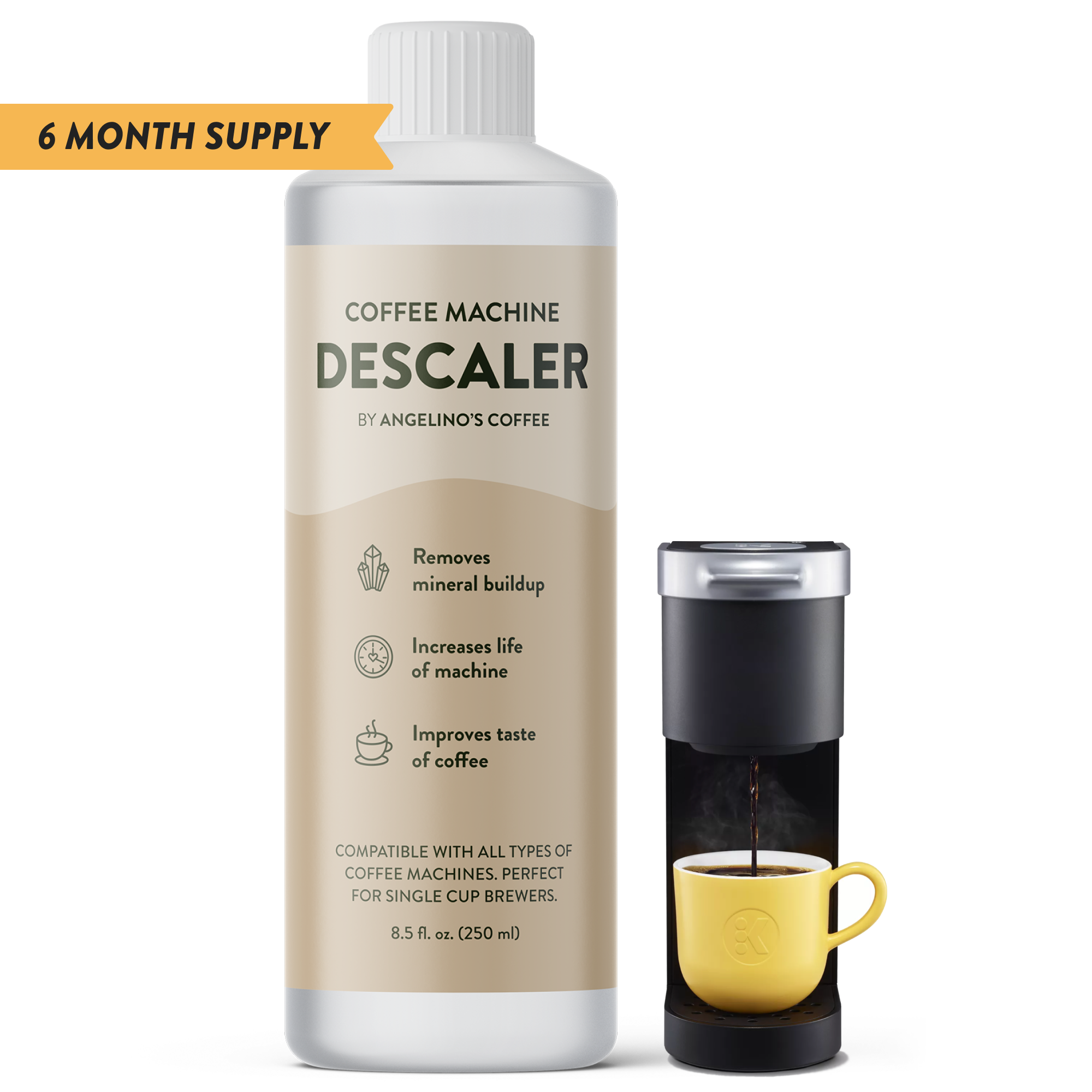 How to Easily Descale Your Coffee Machine for Better Brews – Angelino's ...