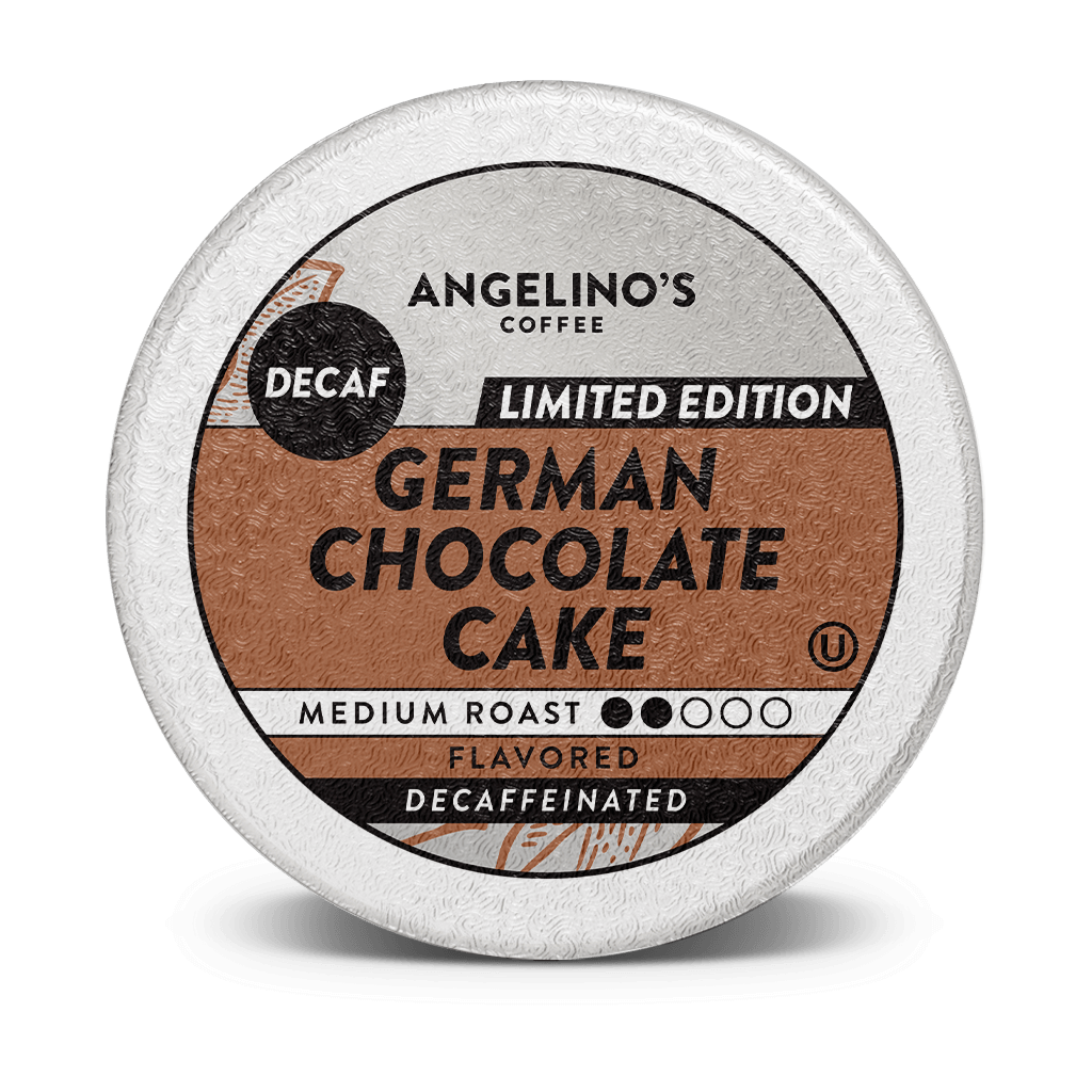Decaf German Chocolate Cake – Angelino's Coffee