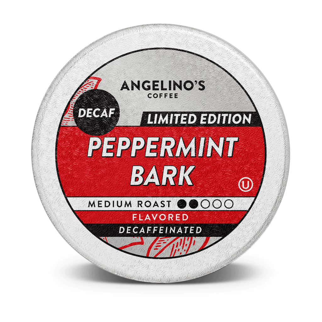 Decaf Peppermint Bark – Angelino's Coffee